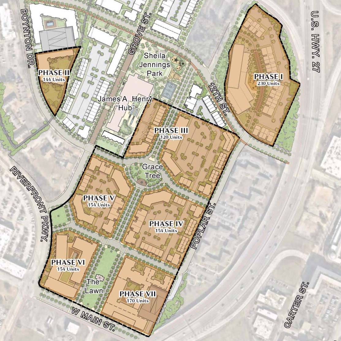 Housing Phases - One Westside
